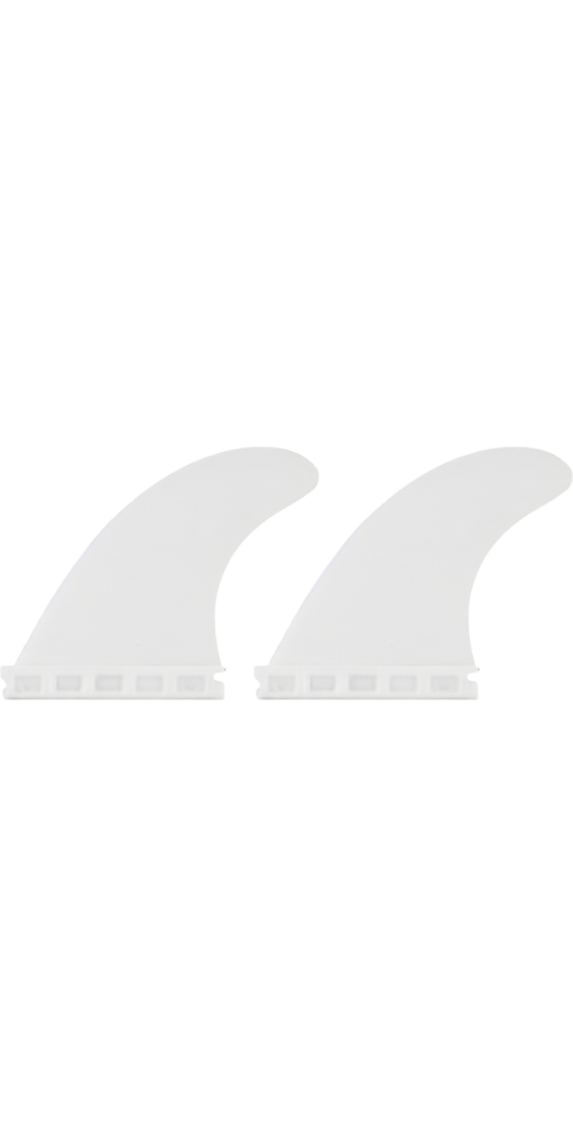 2025 Nothcore Nylon Composite Quad Fins Set BAS-Q3 - White - All ...