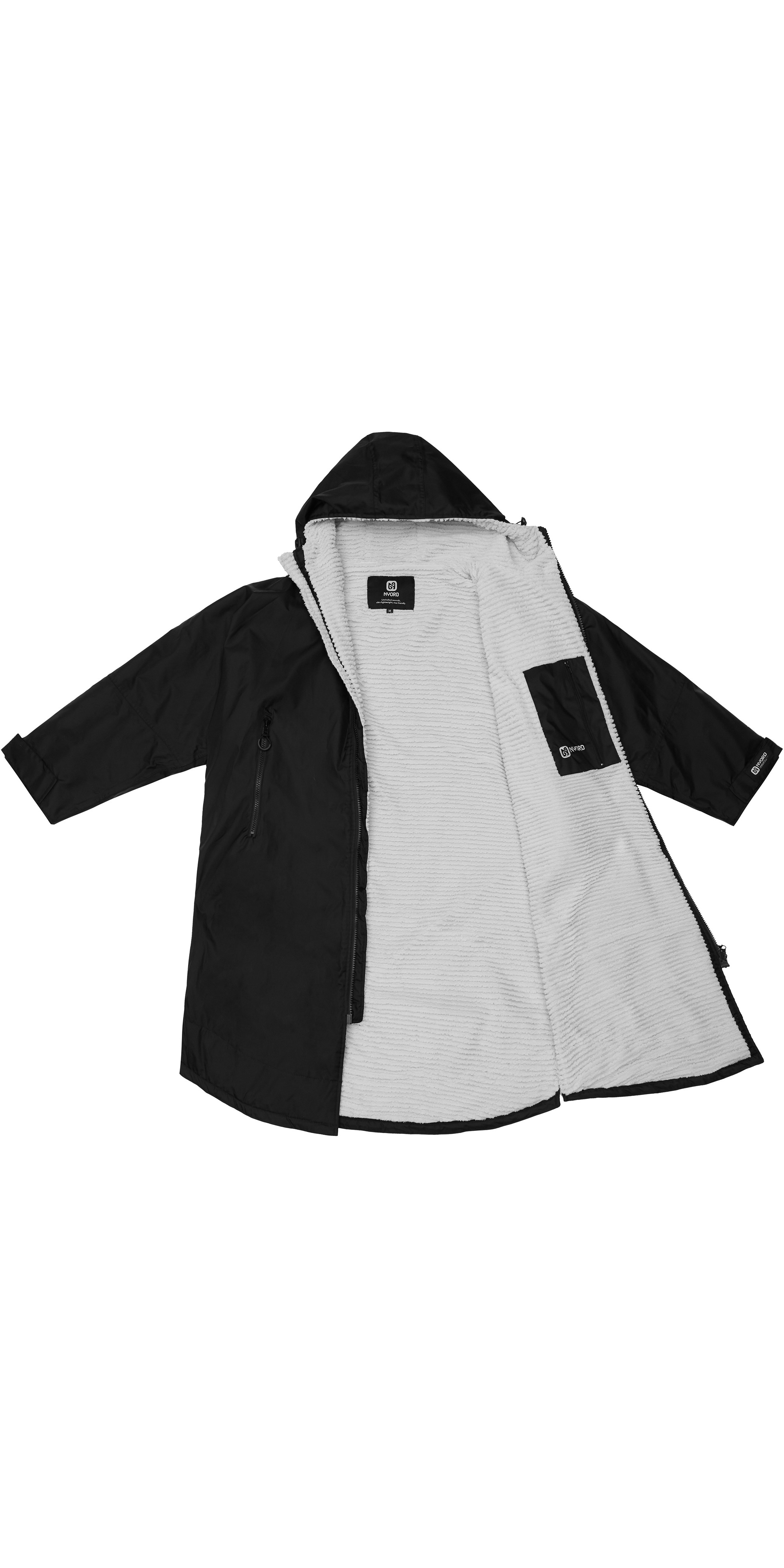 2025 Nyord Primaloft Outdoor Changing Robe ACC0005 - Black / Grey - All ...
